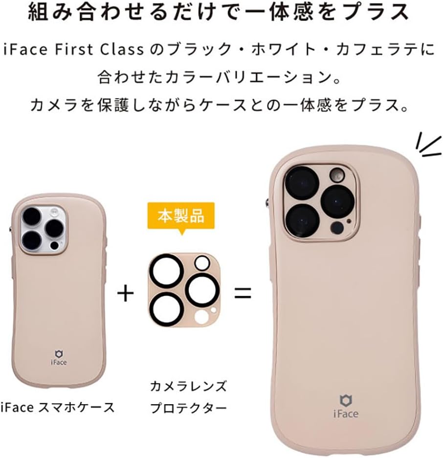 iFace iPhone 16 / 16 Plus Tempered Glass Camera Lens Protector Glass F